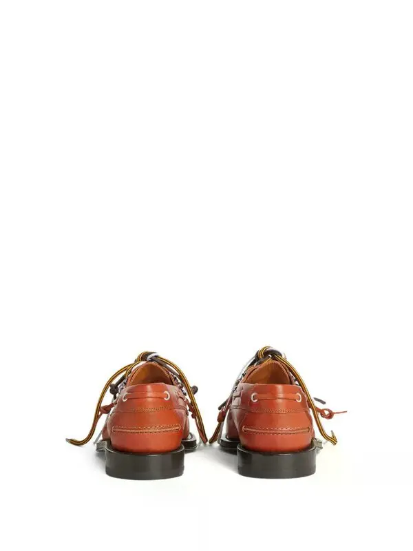 Dsquared2 Leather Boat Shoes