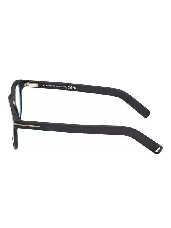 TOM FORD Round Frame Glasses - Black