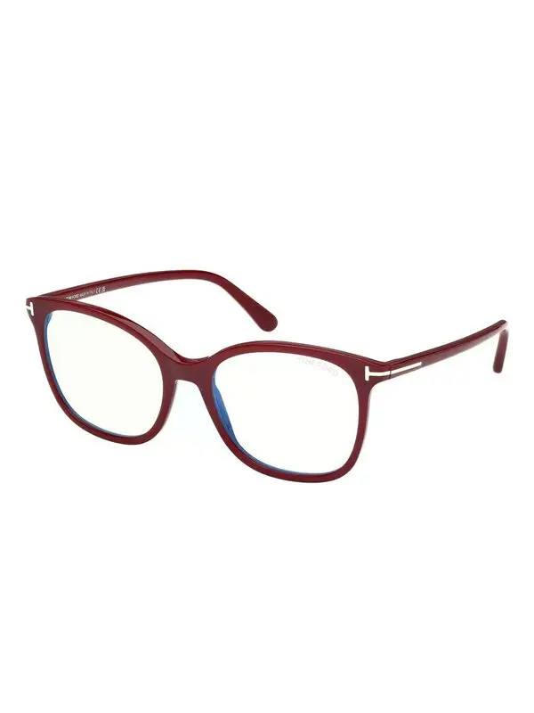 TOM FORD Hinge Detail Round Frame Eyeglasses