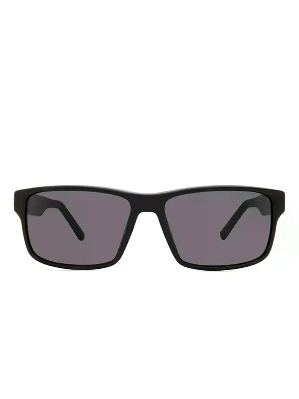 FERRAGAMO 960 Rectangle-frame Sunglasses - Black