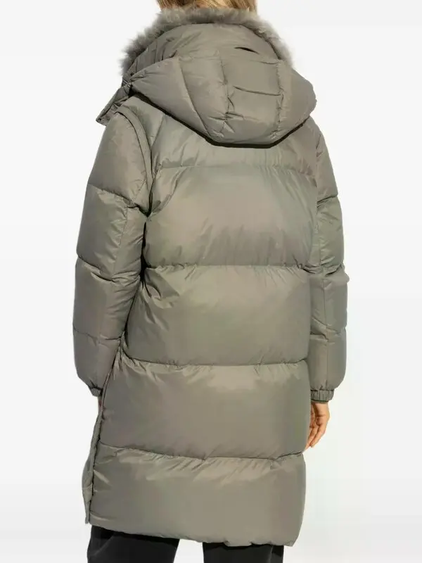 YVES SALOMON Detachable Hood Down Coat