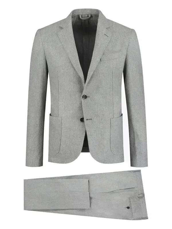 LUIGI BORRELLI Mélange-effect Suit