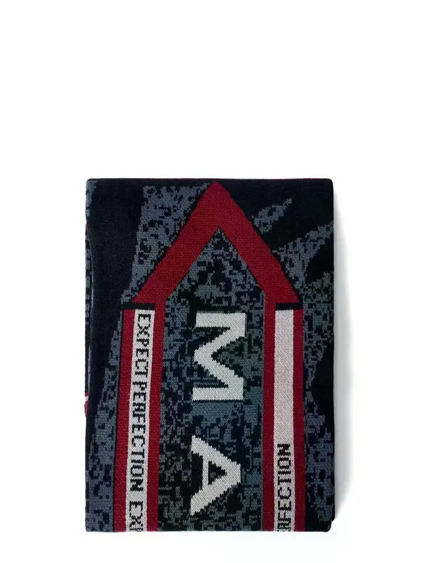 Martine Rose Logo-motif Fringed Scarf