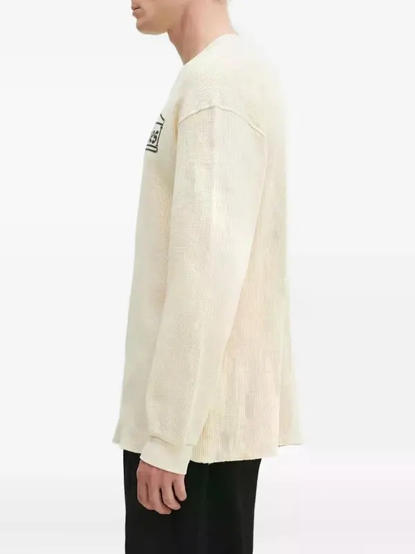 Aries Waffle-pattern Sweatshirt