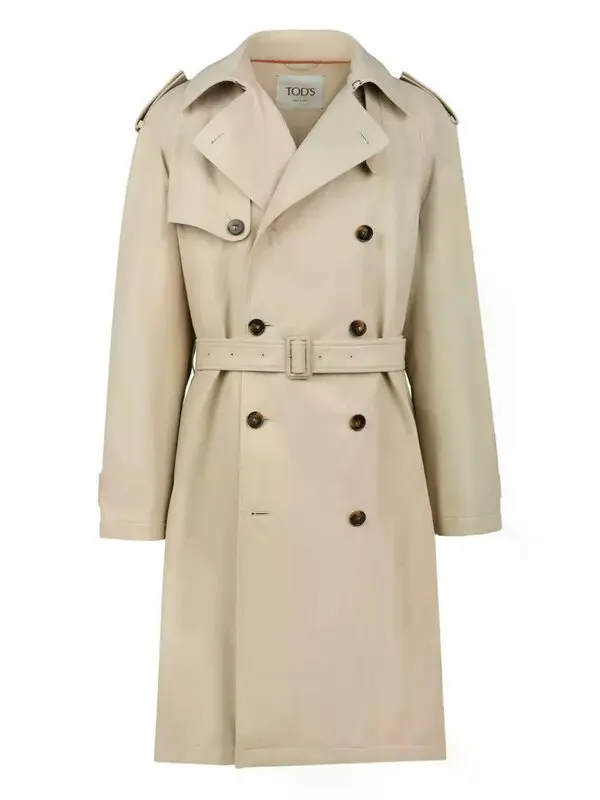 TOD'S Belted Trench Coat
