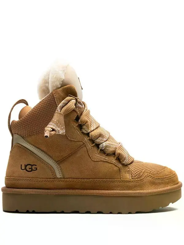 UGG Highmel Lace-up Suede High Top Sneakers