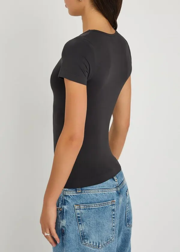 SKIMS Seamless Stretch-jersey T-shirt