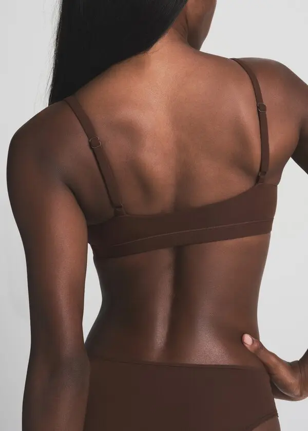 SKIMS Stretch-jersey Scoop Bralette