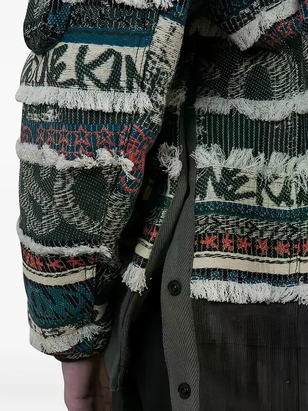 Sacai X Eric Haze Jacquard Bomber Jacket