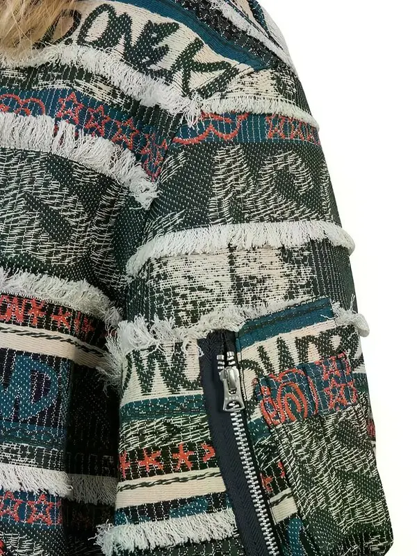Sacai X Eric Haze Jacquard Bomber Jacket