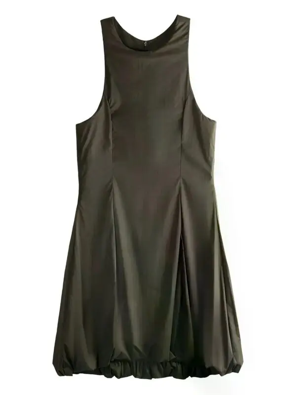 AMOMENTO Gathered Midi Dress
