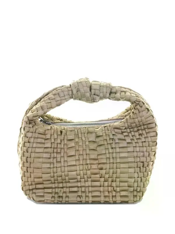 Maria La Rosa Mini Datolite Woven Shoulder Bag