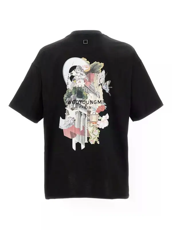 WOOYOUNGMI Embroidered-logo T-shirt