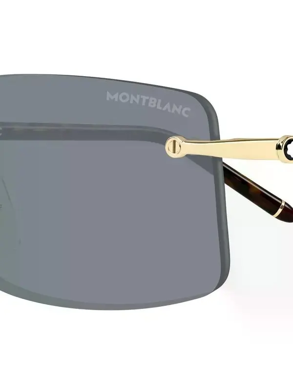 Montblanc Rectangle Frame Sunglasses