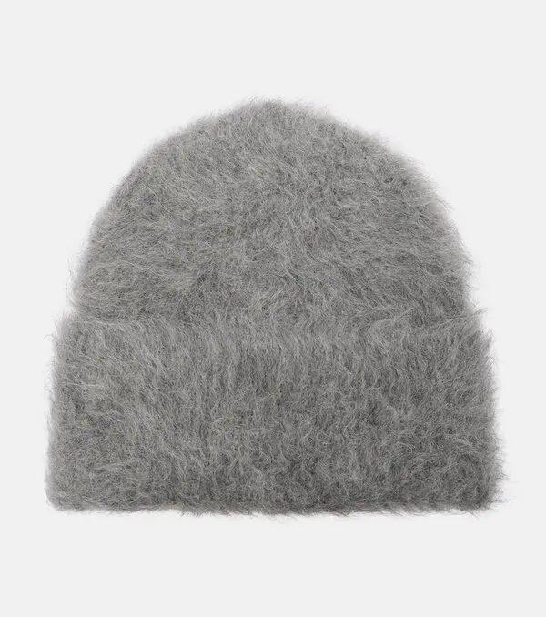 TOTEME Alpaca-blend Beanie - Grey