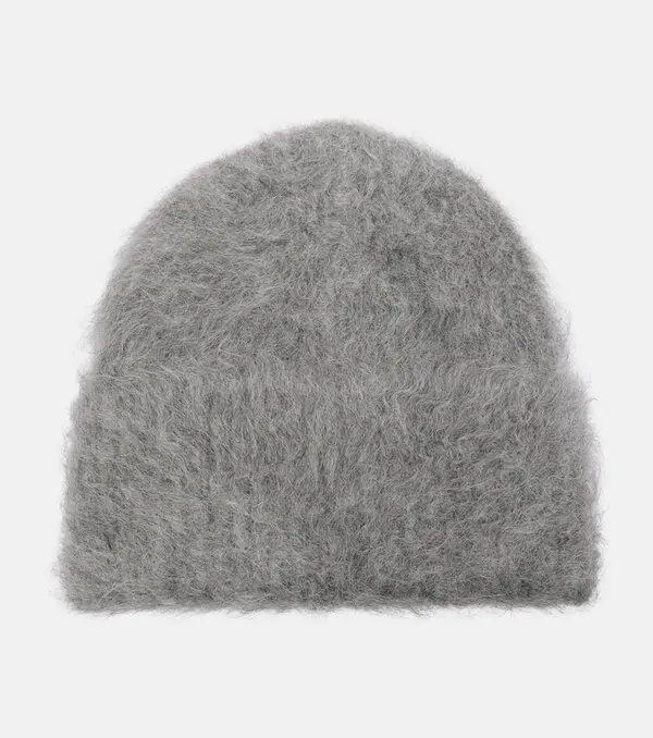 TOTEME Alpaca-blend Beanie - Grey