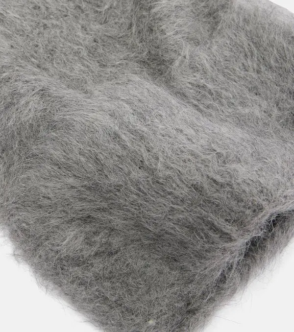 TOTEME Alpaca-blend Beanie - Grey