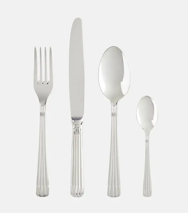 Christofle Osiris Stainless Steel 24-piece Cutlery Set