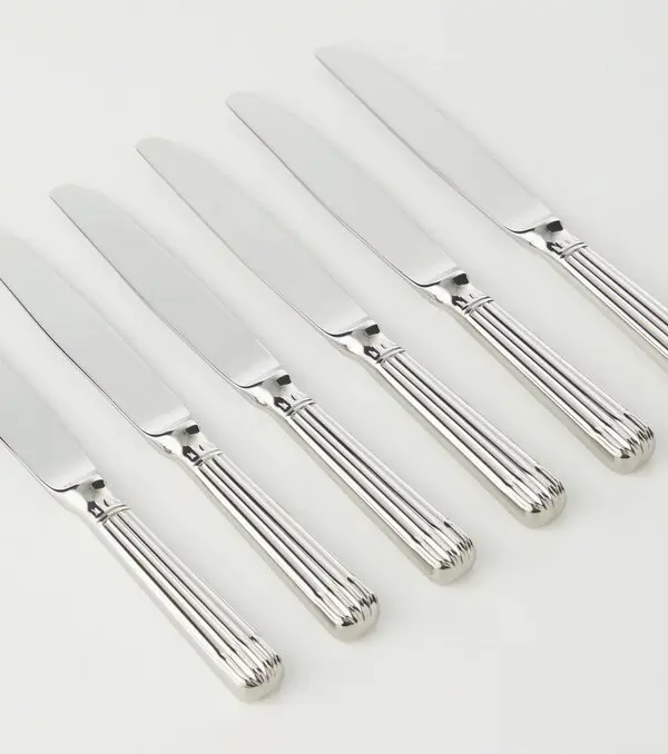 Christofle Osiris Stainless Steel 24-piece Cutlery Set