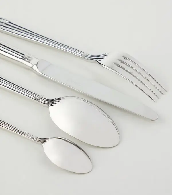 Christofle Osiris Stainless Steel 24-piece Cutlery Set