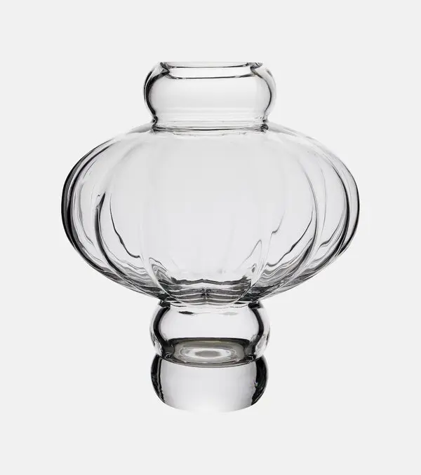LOUISE ROE Balloon 02 Glass Vase - Transparent