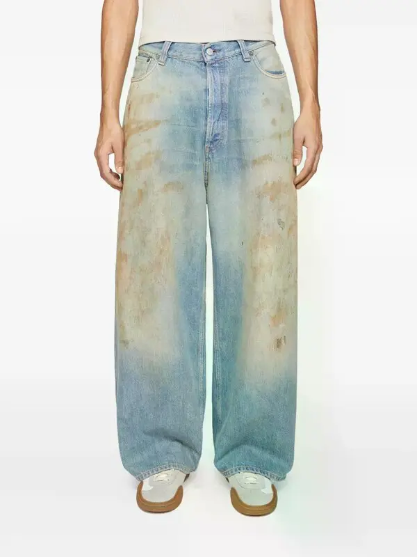 Acne Studios Distressed Detail Jeans