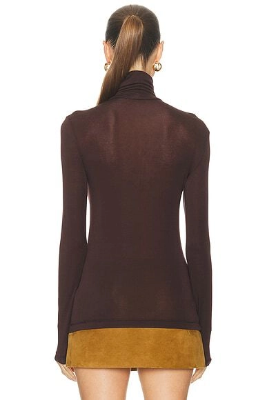 AGOLDE Pascale Turtleneck - Root