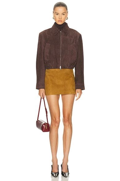 AGOLDE Pascale Turtleneck - Root