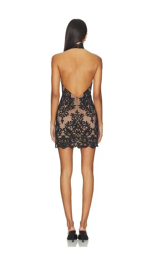 STONE COLD FOX Lace Mini Dress