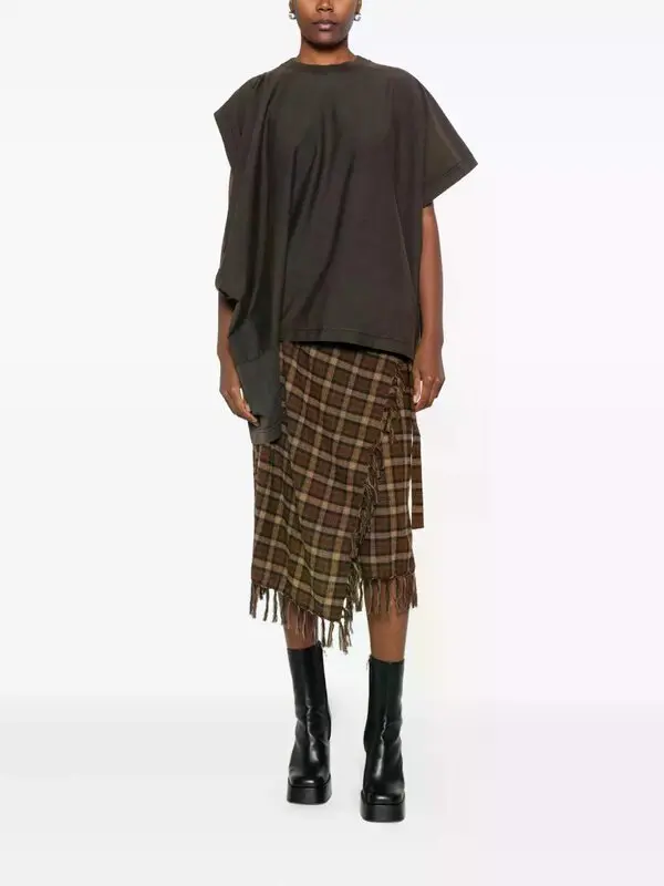 ALAINPAUL Draped T-shirt