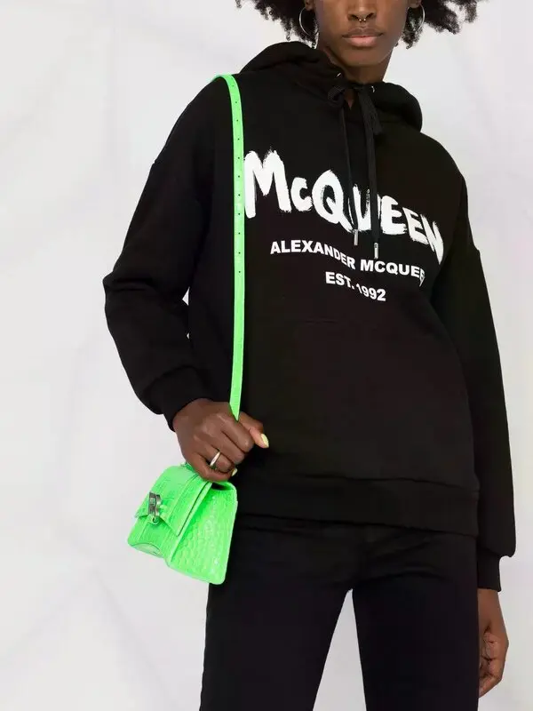 Alexander McQueen Logo-print Cotton Hoodie