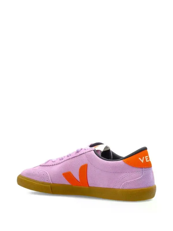 VEJA Suede Volley Sneakers - Purple