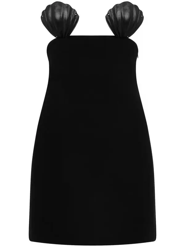 Dsquared2 Shell-cup Strapless Minidress