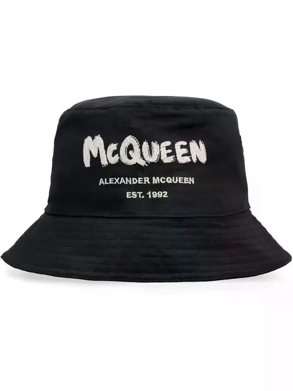 Alexander McQueen Graffiti Bucket Hat