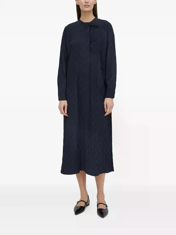 RÉSUMÉ Tie-detailing Midi Dress