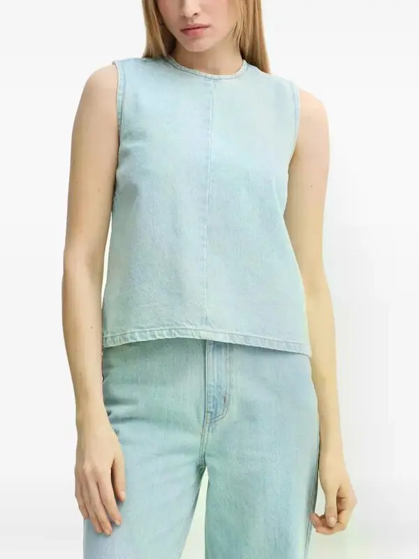 Day Birger Et Mikkelsen Sleeveless Zip Top - Blue