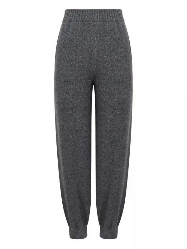 MSGM Elasticated-waist Wool Track Pants