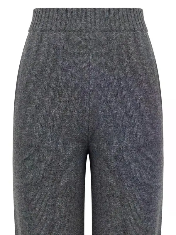 MSGM Elasticated-waist Wool Track Pants