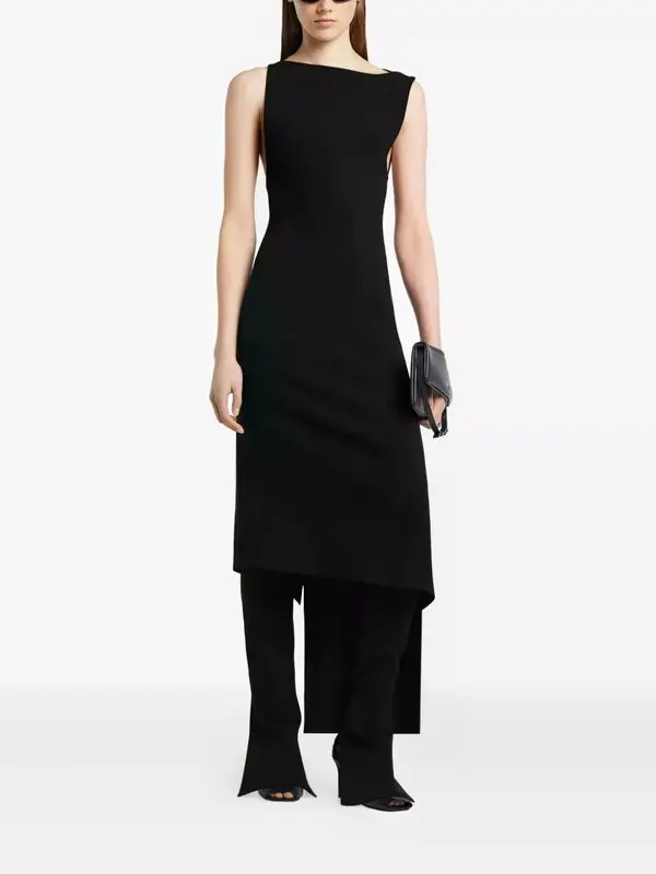 COURREGES Asymmetric Sleeveless Dress