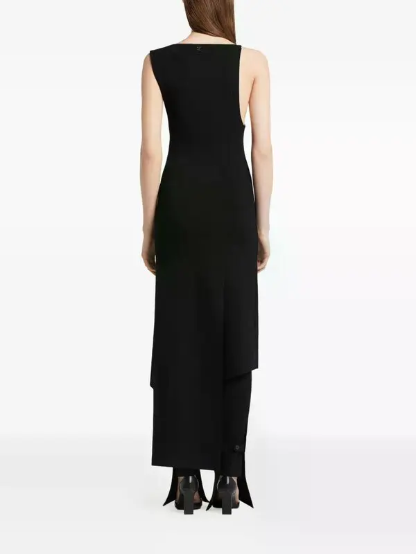 COURREGES Asymmetric Sleeveless Dress