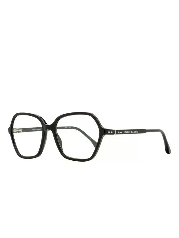Isabel Marant Geometric Frame Eyeglasses - Black