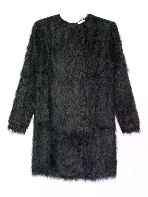 ALYSI Textured Long-sleeved Dress