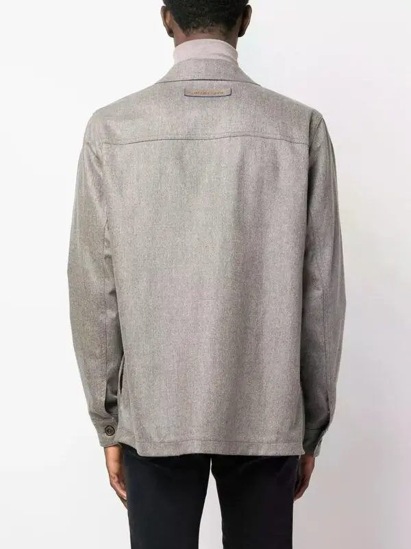 Jacob Cohen Long-sleeve Wool Shirt Jacket