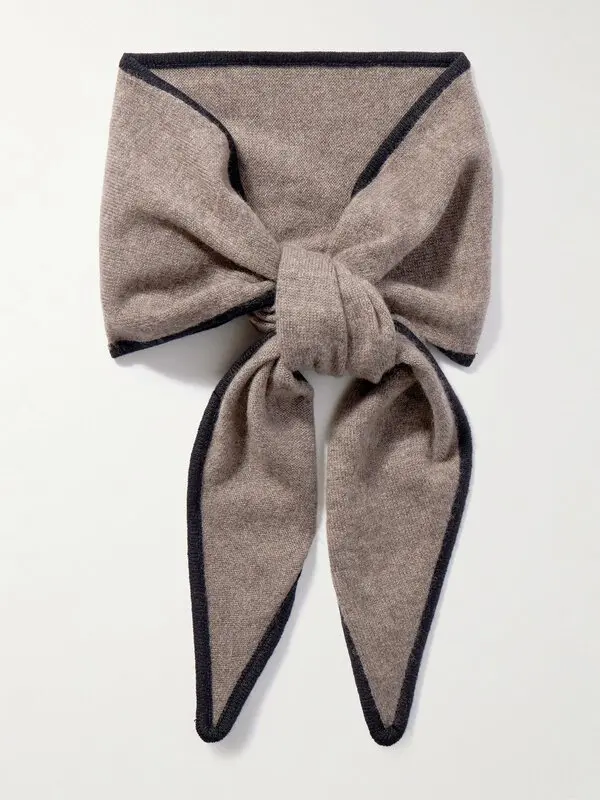 LISA YANG Chelsea Cashmere Scarf - Neutrals
