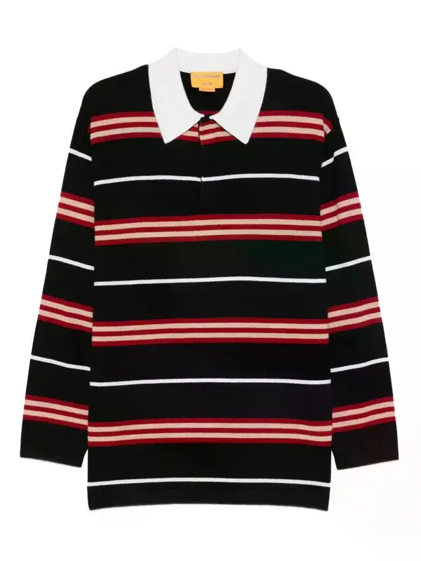 Guest In Residence Striped Cashmere Jumper