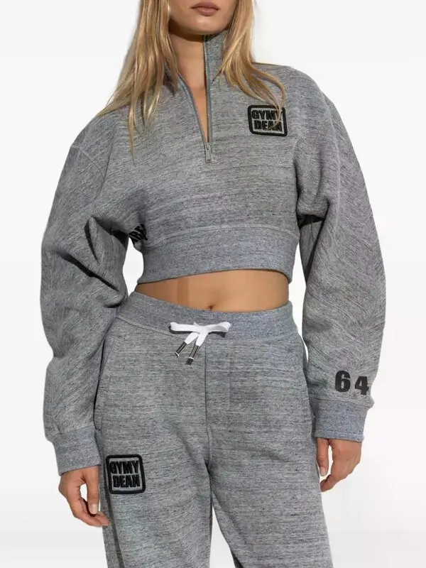 Dsquared2 Appliqué Zip Knitwear
