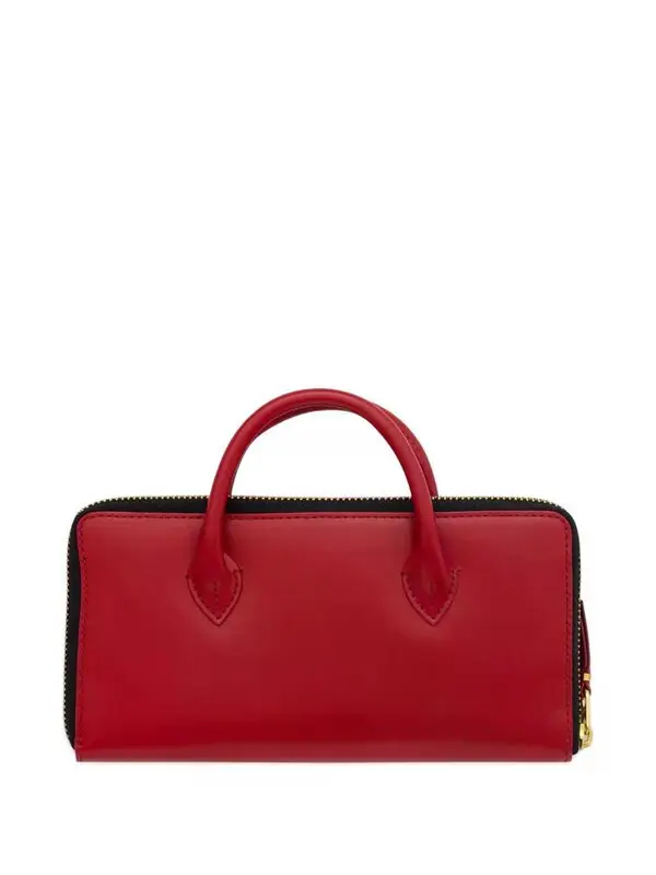 Comme Des Garçons Top-handle Zip Wallet - Red
