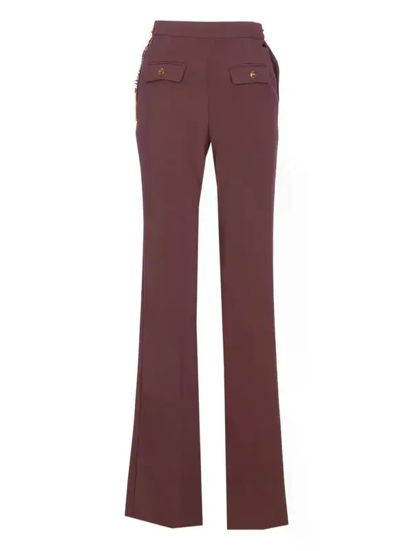 Elisabetta Franchi Tasseled Chain-belt Trousers