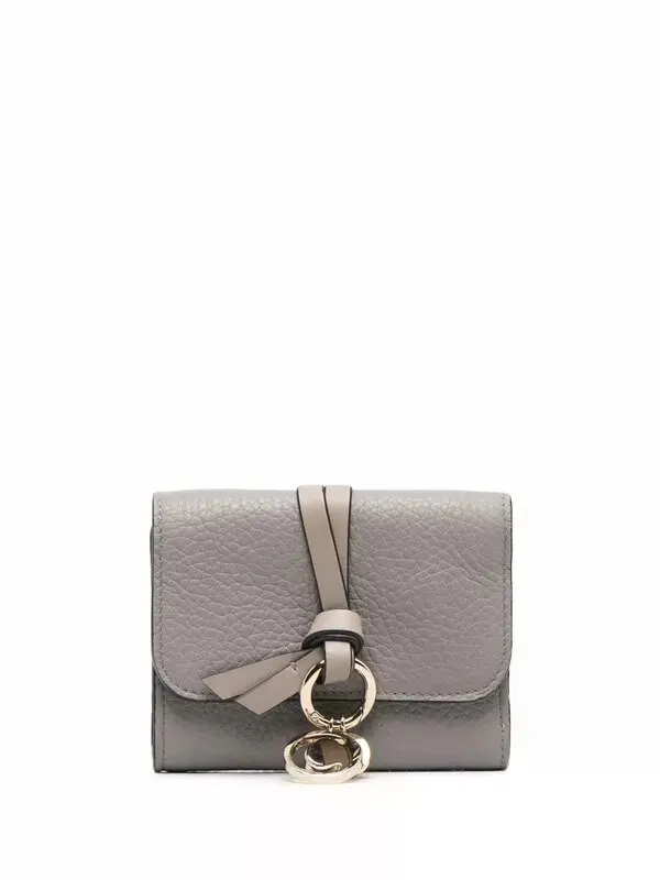 Chloé Alphabet Tri-fold Wallet - Grey
