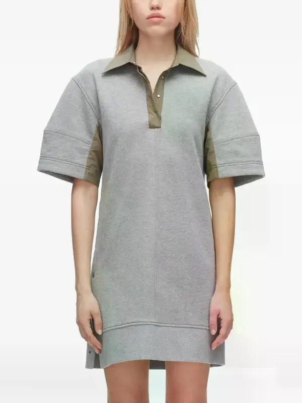 3.1 Phillip Lim Polo-collar Short-sleeve Mini Dress